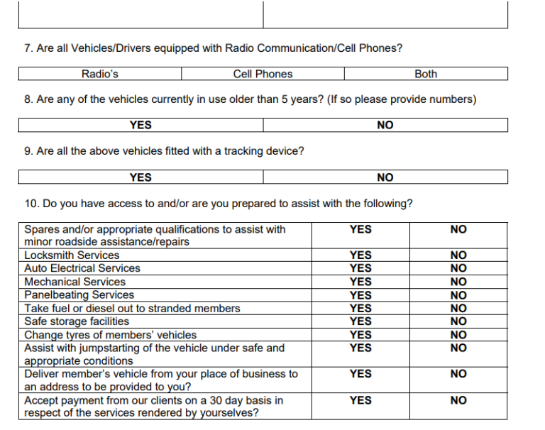 Application Forms - UTASA